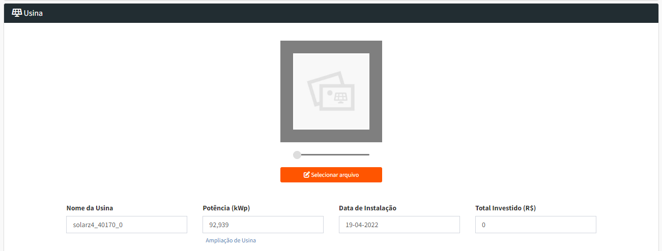 Iniciando o acesso ao SolarZ