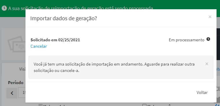 Iniciando o acesso ao SolarZ