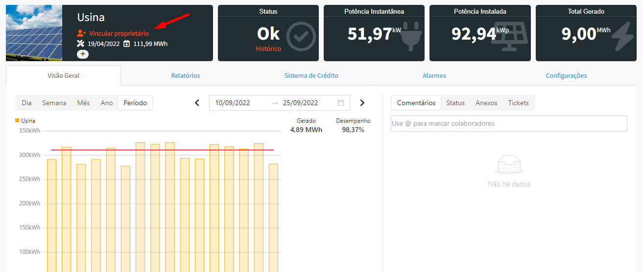 Iniciando o acesso ao SolarZ